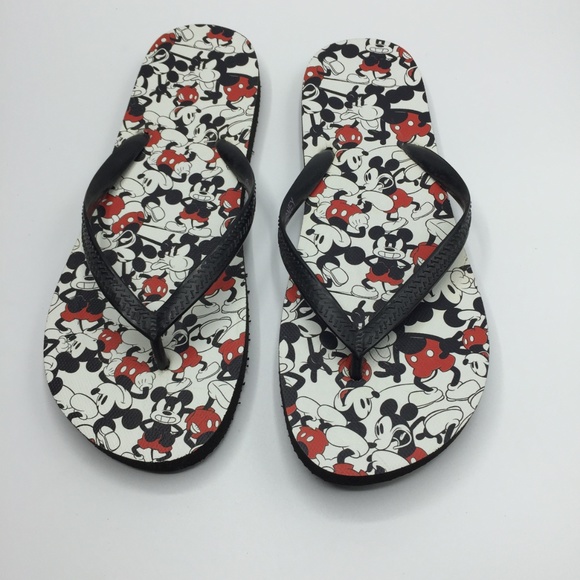 Disney | Shoes | Mickey Mouse Flipflop Thong Sandals | Poshmark